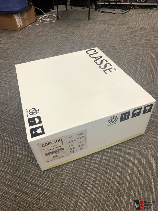 New CLASSÉ CDP-300 Reference CD/DVD Player - never unboxed - Only 3 ...