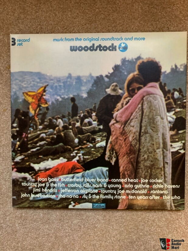 Woodstock Box Set. Woodstock 1 (3 LPs) & Woodstock 2 (2 LPs) R1 519622 ...