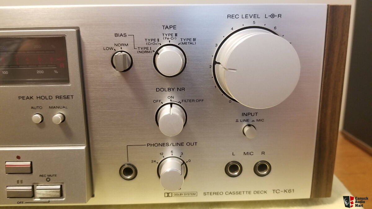 Sony TC-K61 Front Loading cassette deck Photo #4208068 - Canuck Audio Mart