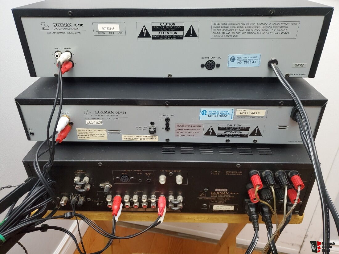 Sansui Speakers & Luxman Stereo system Vintage Audio Stereo Photo ...