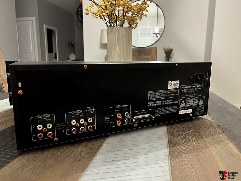 Marantz PMD-520 Professional (high speed capable) cassette deck - mint ...
