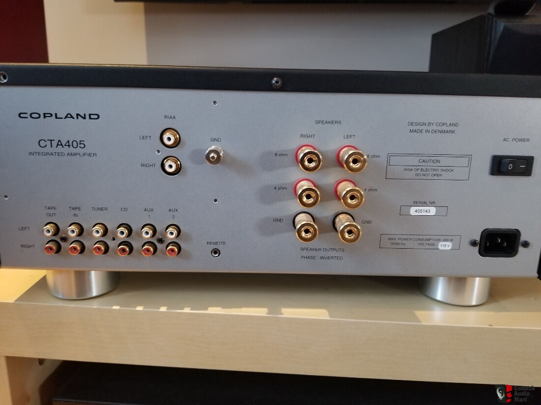 Copland CTA 405 tube amp Photo #4210087 - Canuck Audio Mart