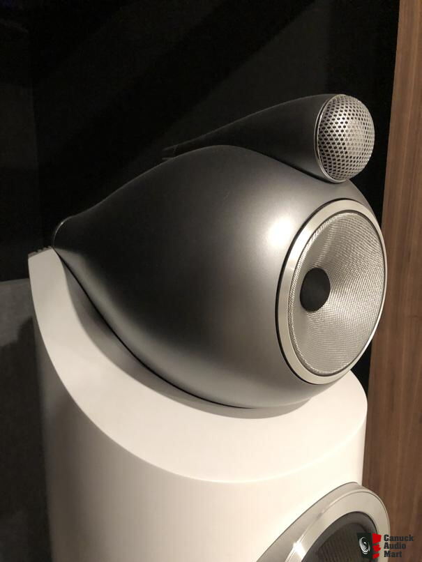 B&W (Bowers & Wilkins) 803 D3 in Satin White Excellent condition! Photo ...