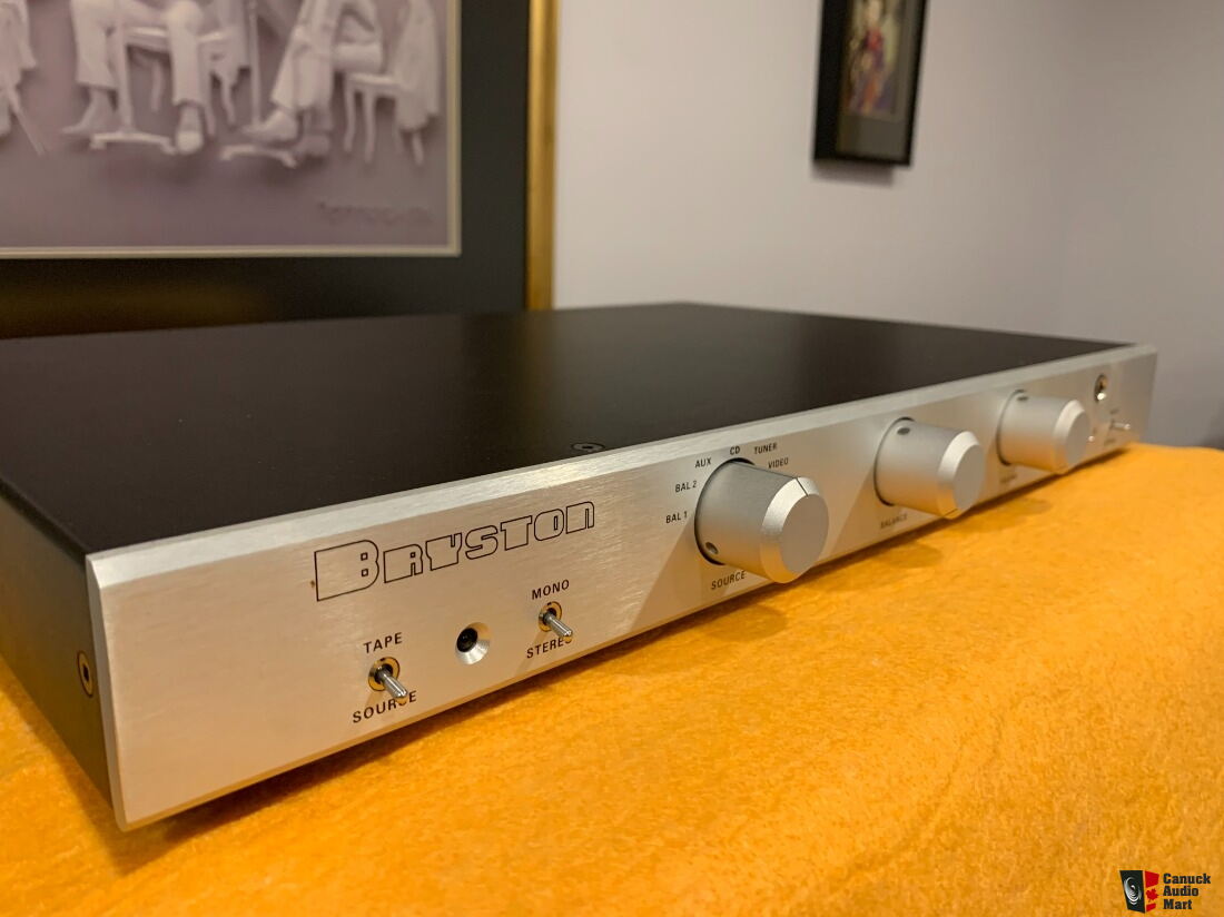Superb Condition Bryston Preamp BP25 with MPS-1,Remote, Manual, Box ...