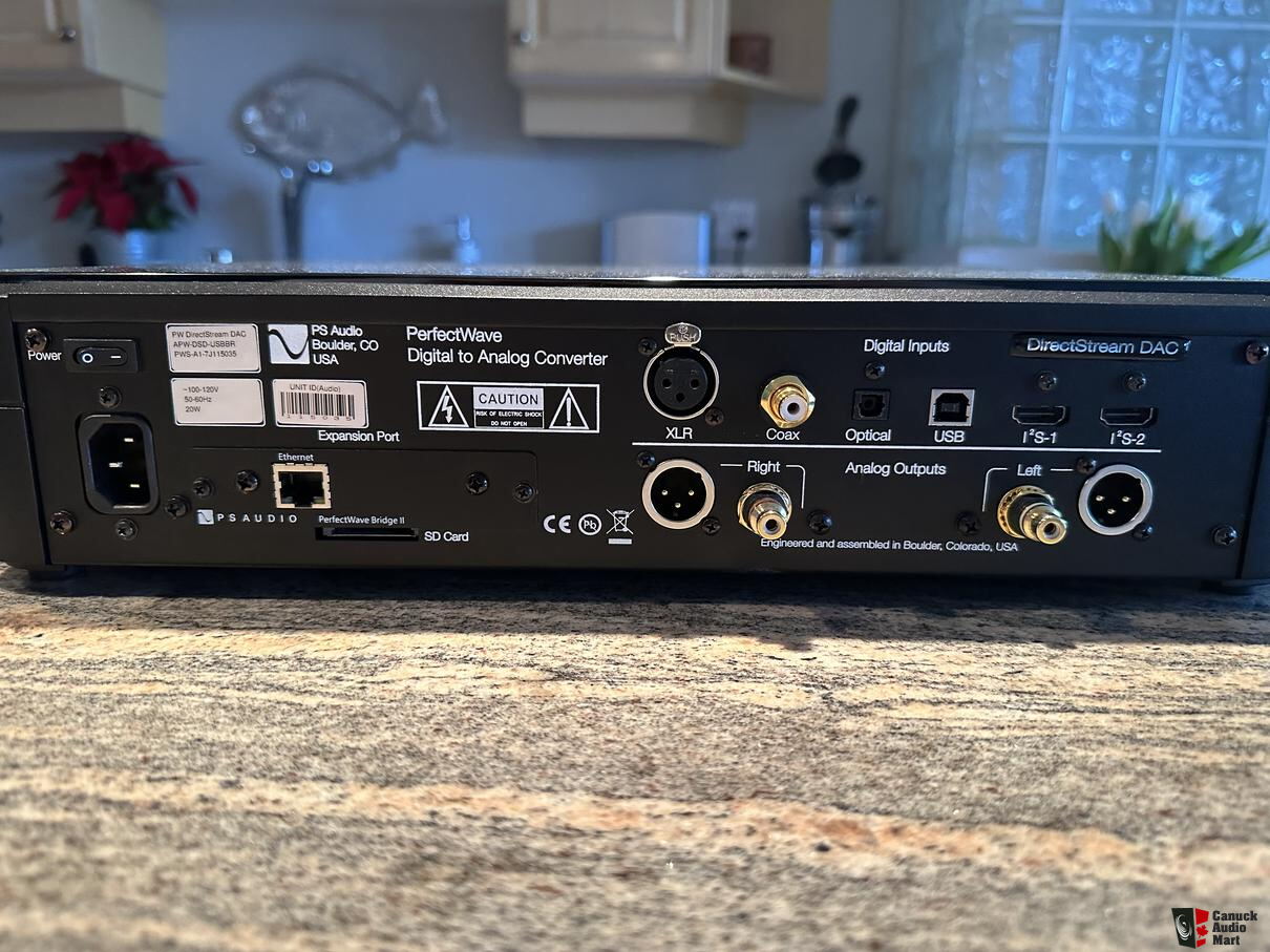 PS Audio PerfectWave DirectStream Senior DAC with Bridge II Network ...