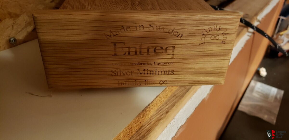 Entreq Silver Minimus Infinity ground box + Everest + Eartha Cupper ...