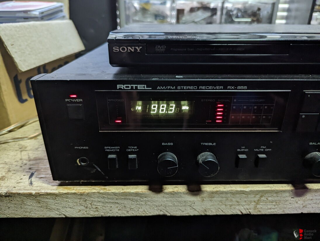 1980s or 90s amplifiers Rotel For Sale - Canuck Audio Mart