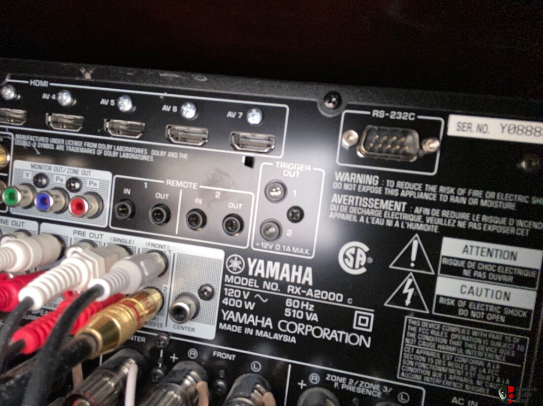 Yamaha AVENTAGE RX-A2000 Photo #4212025 - US Audio Mart