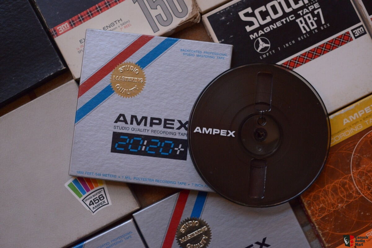 7 inches Reel to Reel Tape Lot (18 ) Photo #4213248 - US Audio Mart