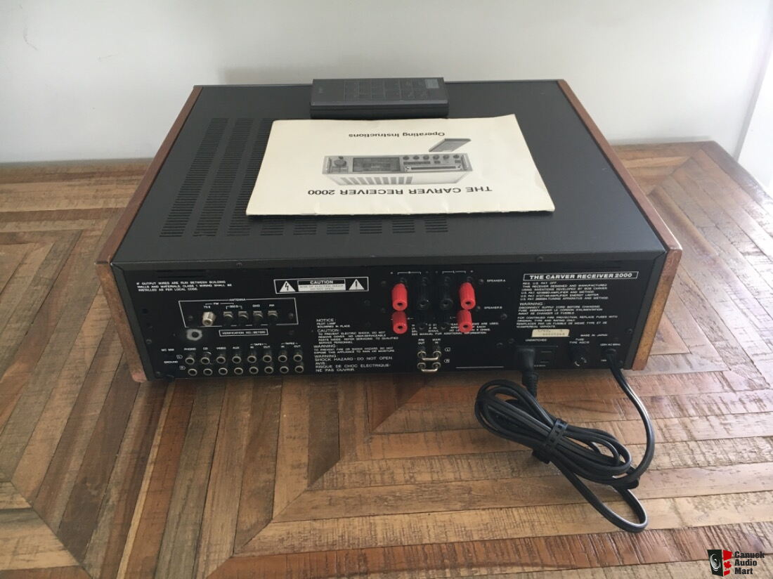 carver the receiver 2000 Photo #4213740 - Canuck Audio Mart