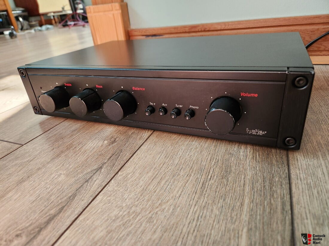 Hafler DH200 Amplifier with Hafler model 100 Preamplifier Photo ...
