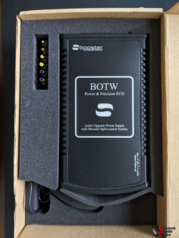 SBooster BOTW P&P ECO 15-16V Black Photo #4214679 - Canuck Audio Mart
