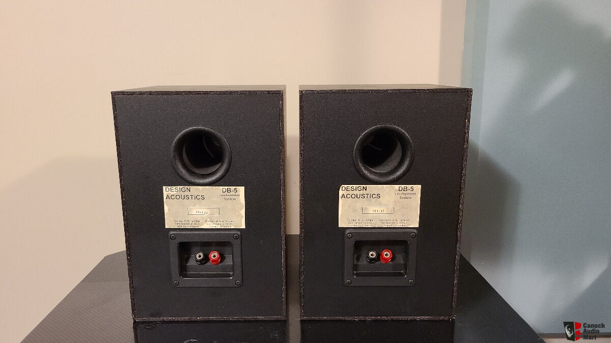 Design Acoustics DB-5 Standmount Loudspeakers Photo #4214906 - Canuck ...