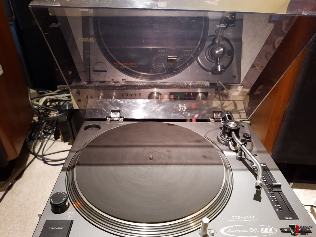 American DJ Audio TTD-2500 Direct Drive Professional Turntable Photo ...