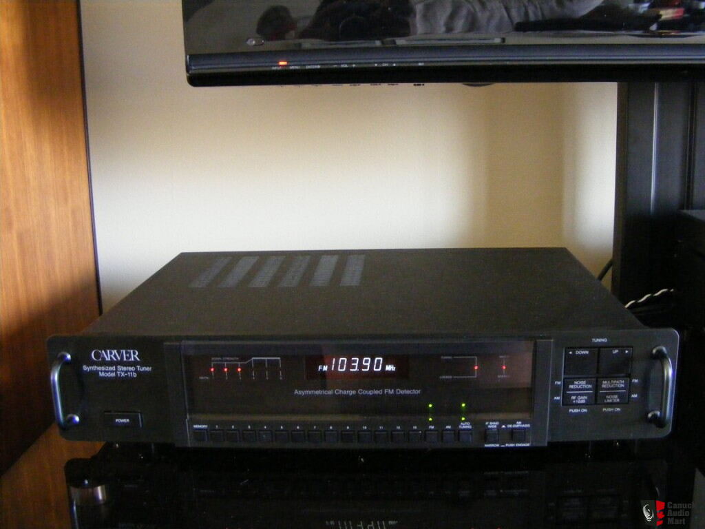 Carver TX-11B Tuner For Sale - Canuck Audio Mart