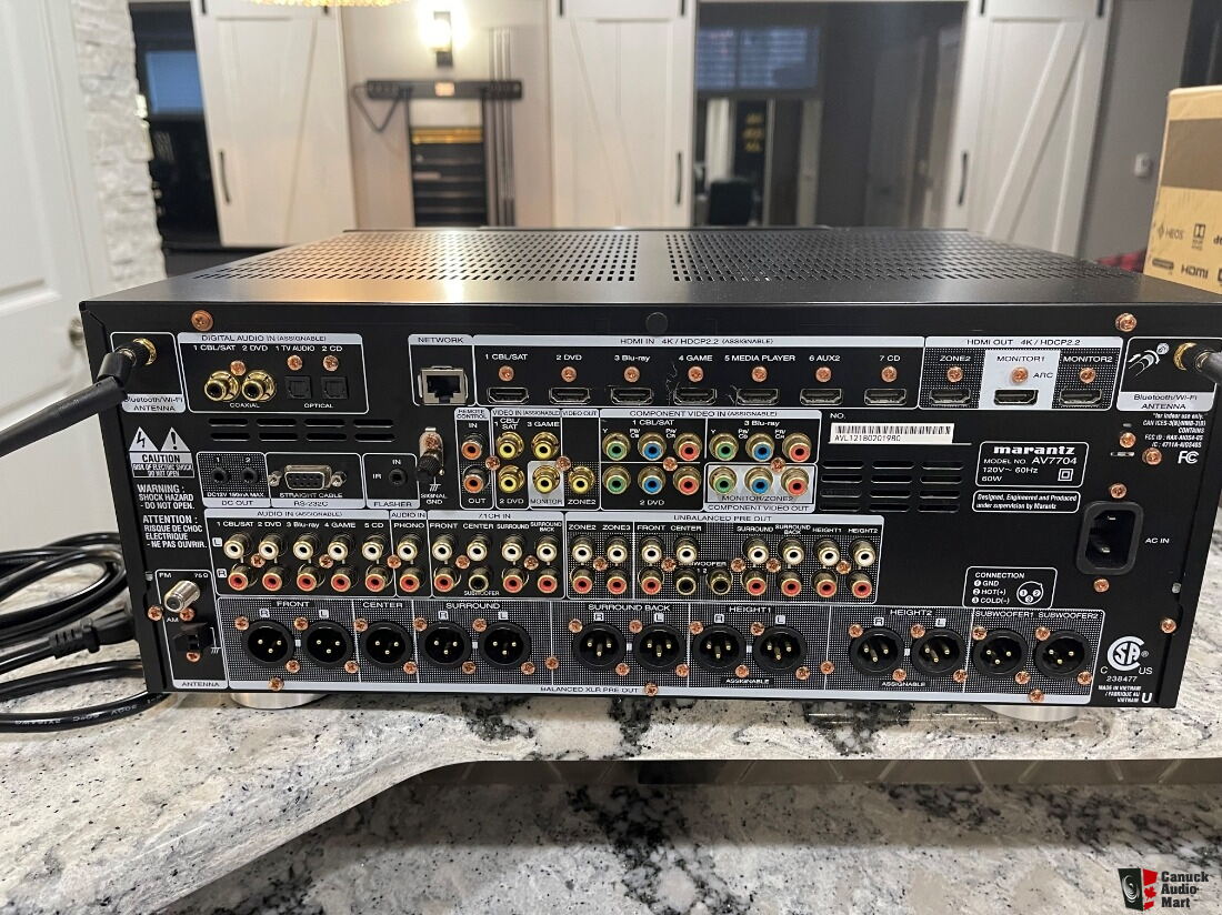 Marantz AV7704 Pre-Amplifier for Sale in Great Condition Photo #4217651 ...
