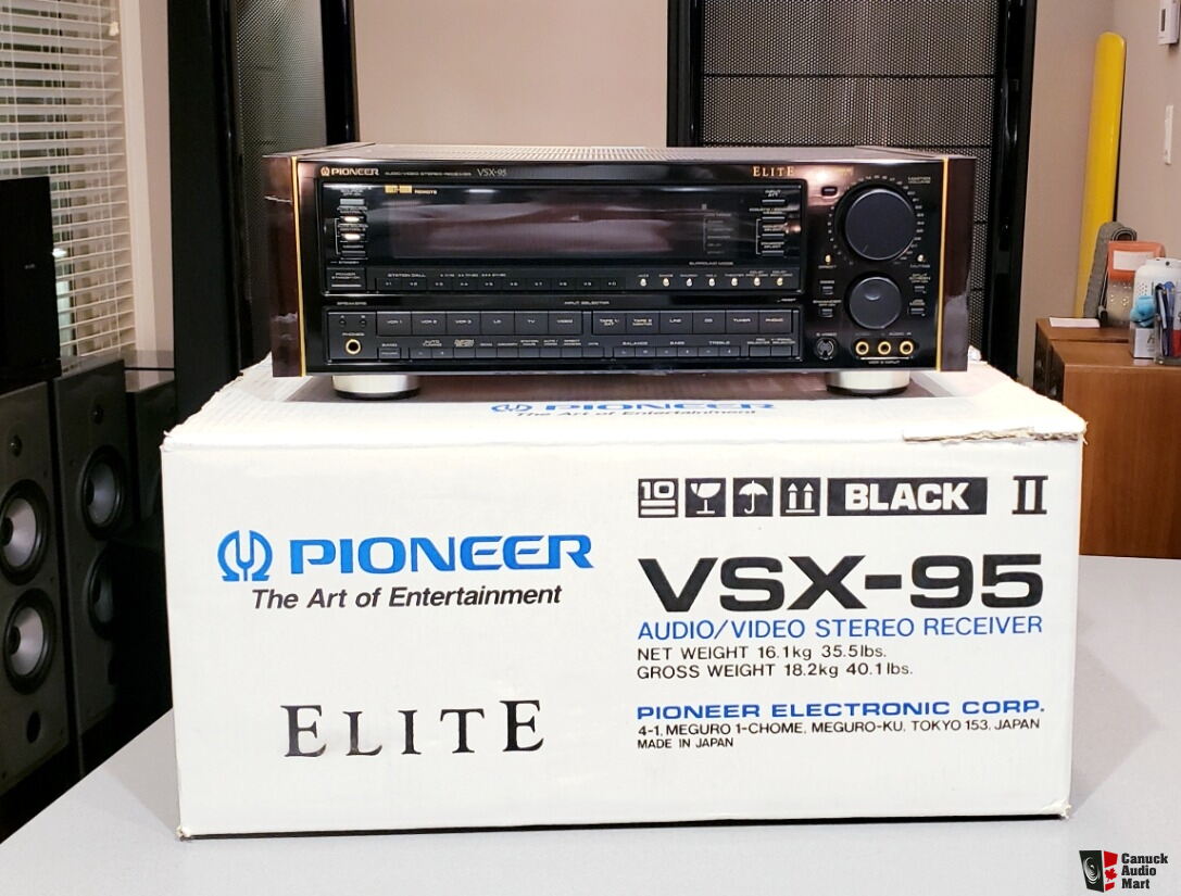 Pioneer Elite VSX-95 Integrated Preamplifier, Tuner, Phono For Sale ...