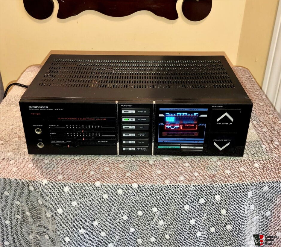 Vintage Pioneer 45WPC Integrated Amp A-X 700 Photo #4219278 - US Audio Mart