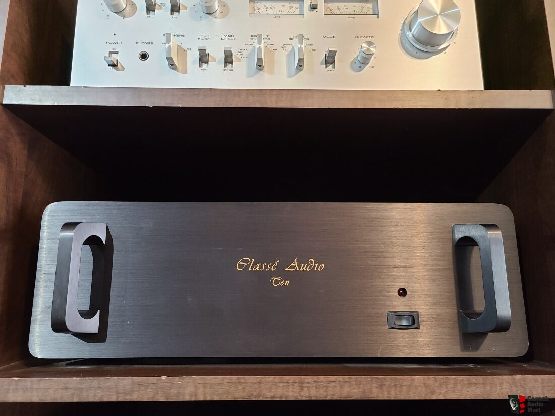 Classe Audio Ten Amplifier with Classe Audio Four Pre-amplifier Photo ...