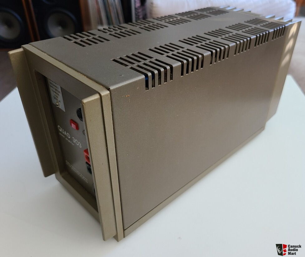 FOR SALE: Vintage Quad 33 Pre Amp, 303 Amp, and FM3 Tuner Photo ...