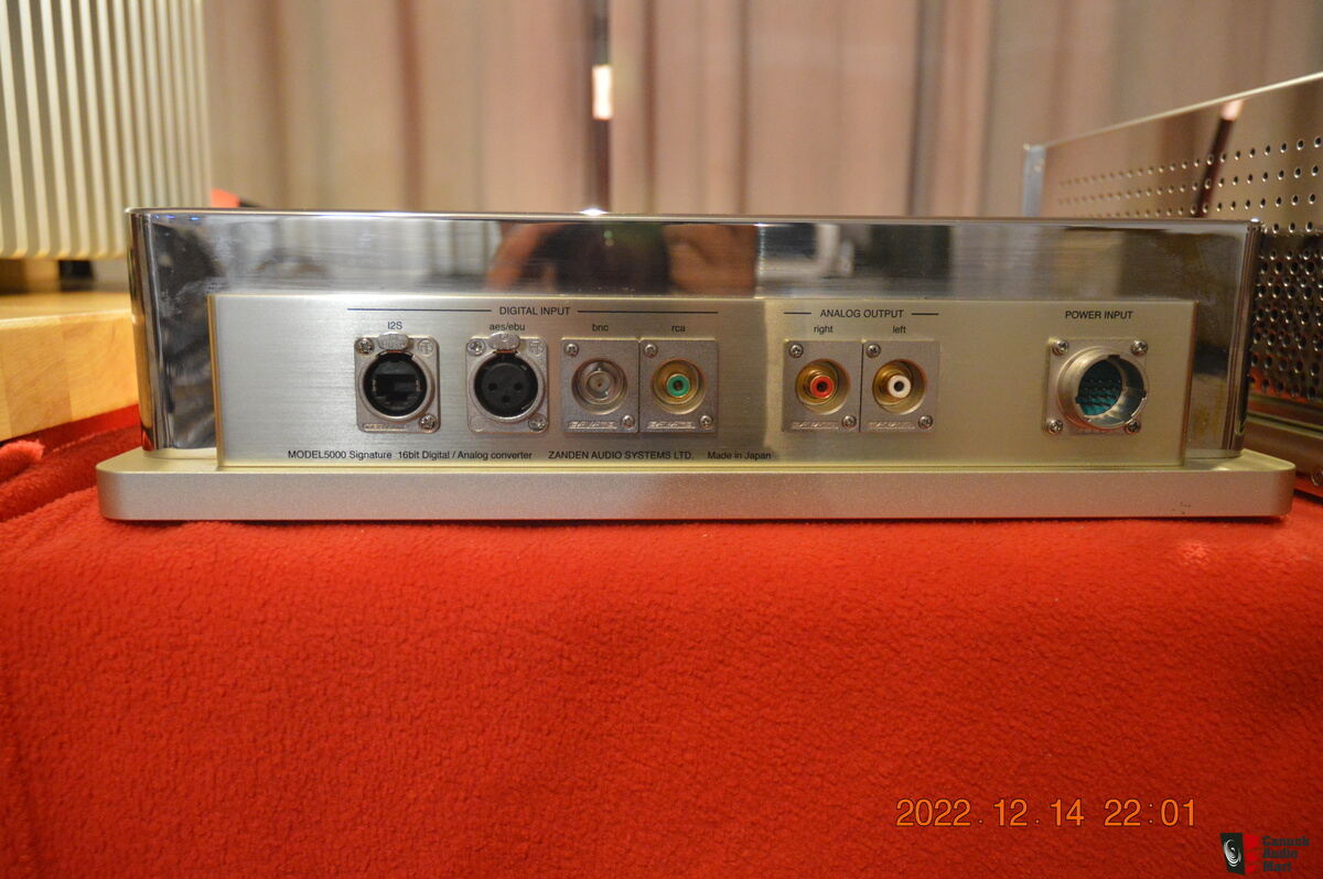 ZANDEN 5000 Signature DAC and 2000 Transport Photo #4221197 - US Audio Mart