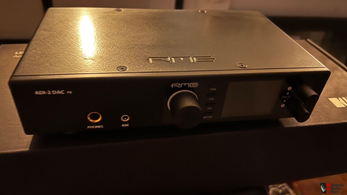 RME ADI - 2 FS ( ESS chip) + UMM - 6 Dayton measurement microphone ...