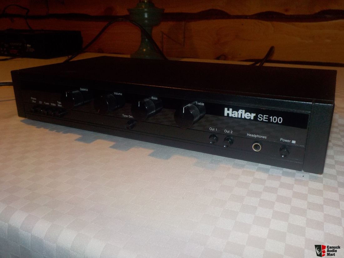 SE100 Hafler jfet based pre-amp Made in USA For Sale - Canuck Audio Mart