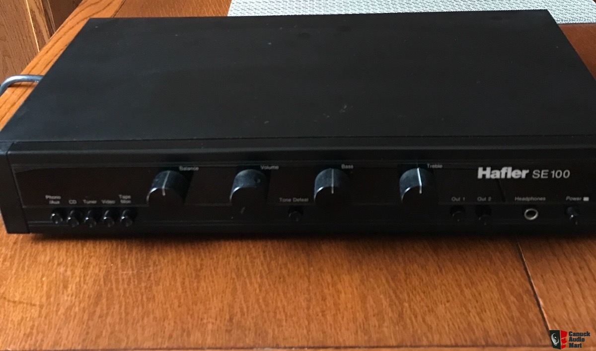 SE100 Hafler jfet based pre-amp Made in USA Photo #4223591 - Canuck ...