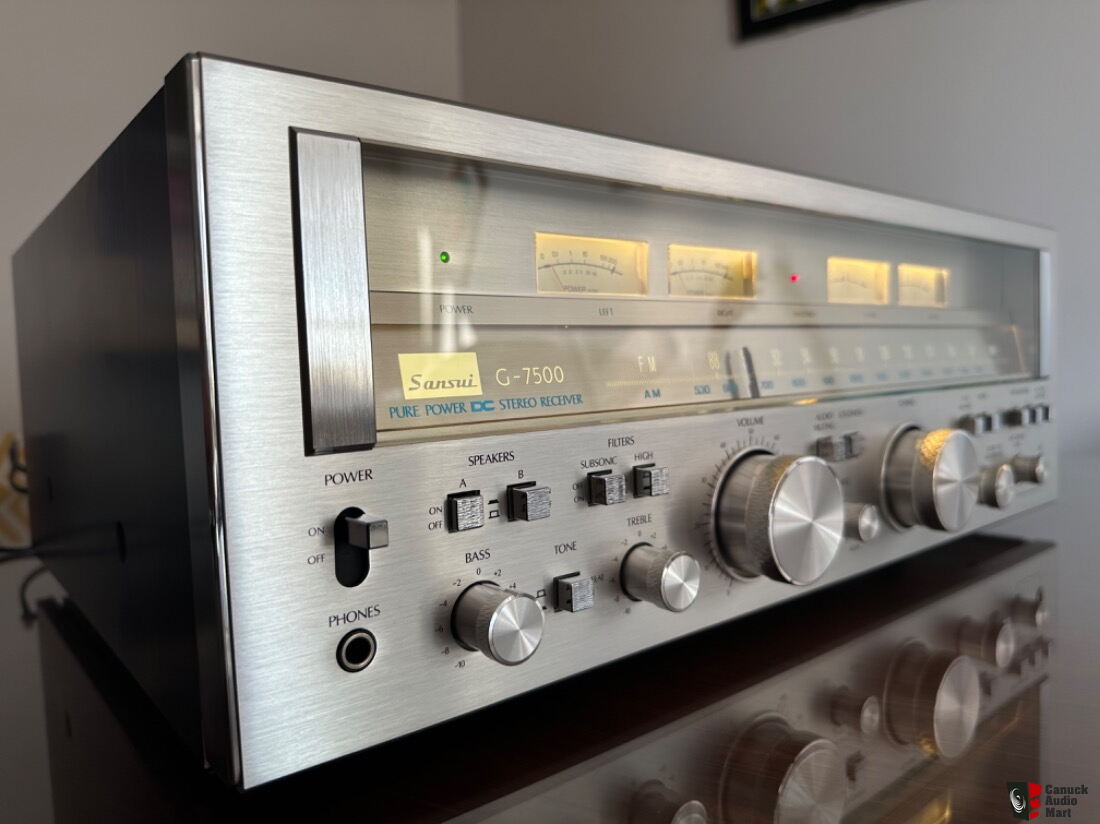 PENDING* Stunning Restored Sansui G-7500 Vintage Stereo Receiver For ...