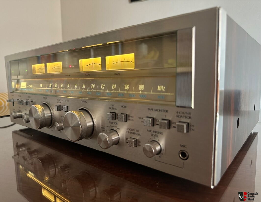 Stunning Restored Sansui G-7500 Vintage Stereo Receiver Photo #4224322 ...