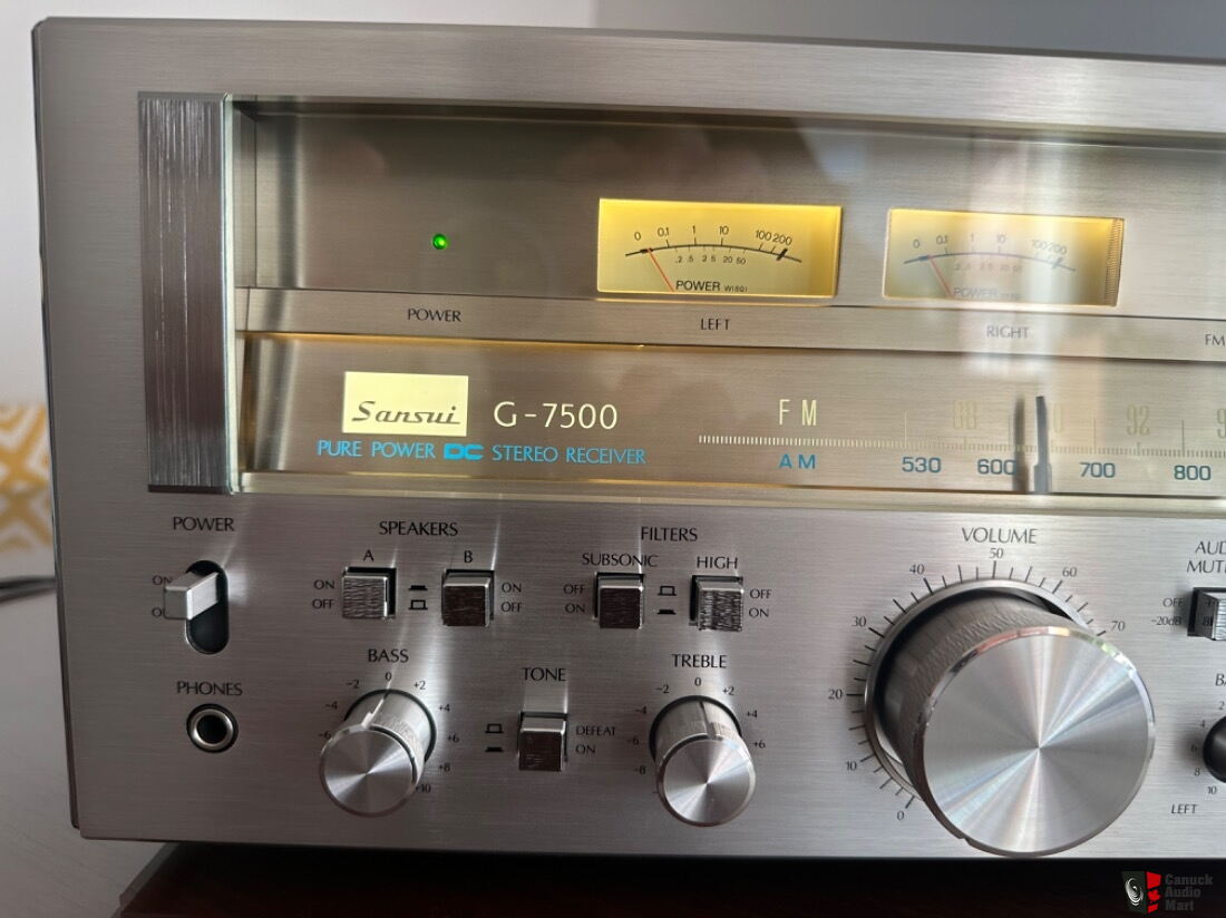 Stunning Restored Sansui G-7500 Vintage Stereo Receiver Photo #4224321 ...