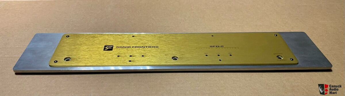 Sonic Frontiers SFD-2 original face plate Photo #4224358 - UK Audio Mart