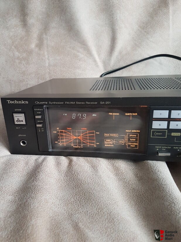 Receiver Technics SA-251 Photo #4225262 - UK Audio Mart