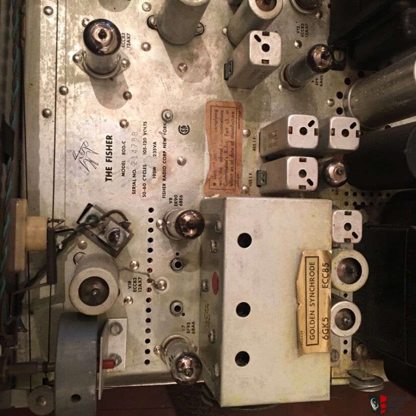 Classic Fisher 800C tube receiver Photo #4225516 - Canuck Audio Mart