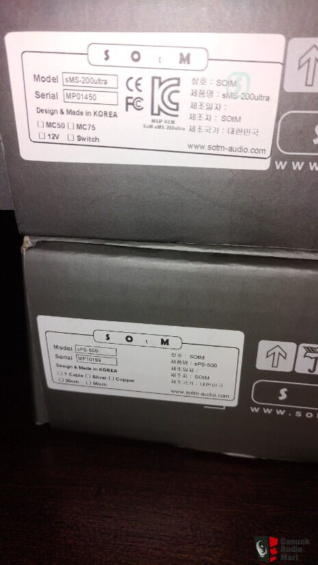 SOtM sMS-200ultra Neo streamer & sPS-500 power supply Photo #4225798 ...