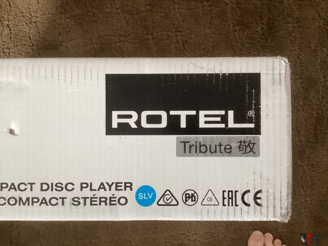 Rotel cd 11 Ken Ishatawa tribute edition silver new in box cd player ...