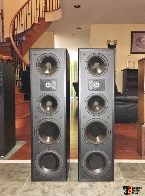 5 Driver 3-Way Tower Speakers from Polk Audio Monitor 11T Photo ...