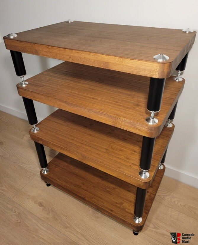 Sale: Atacama Evoque Eco 60-40 Design Edition Bamboo Hifi Rack, current ...