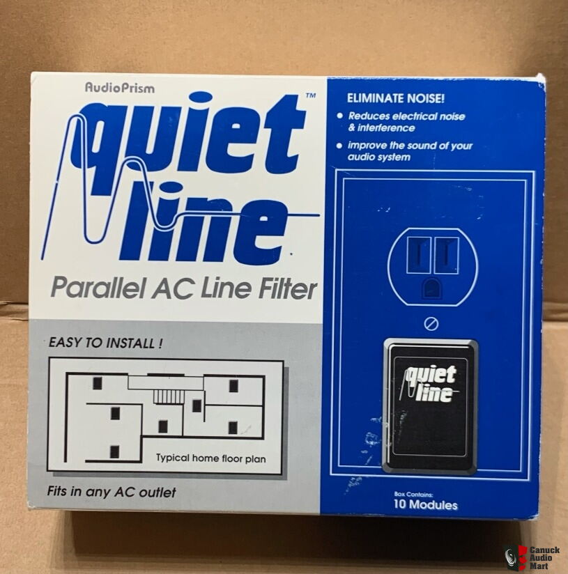 AudioPrism Quiet Line Parallel AC Line Filters For Sale Canuck Audio Mart