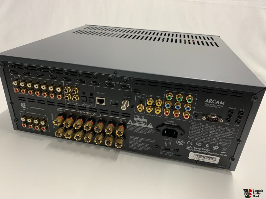 Arcam FMJ AVR750 - 7.1 Audiophile HT Receiver Photo #4231375 - US Audio ...