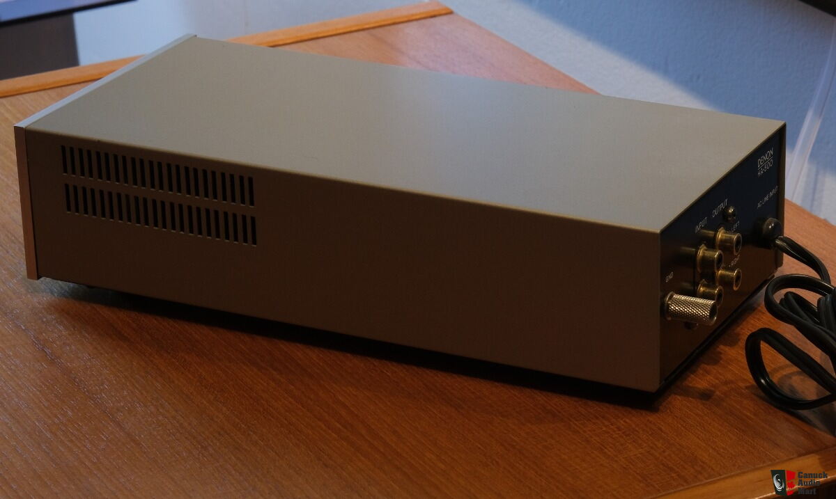 Pending to JL Denon HA-500 MC Cartridge Head Amp SUT Recapped Photo ...