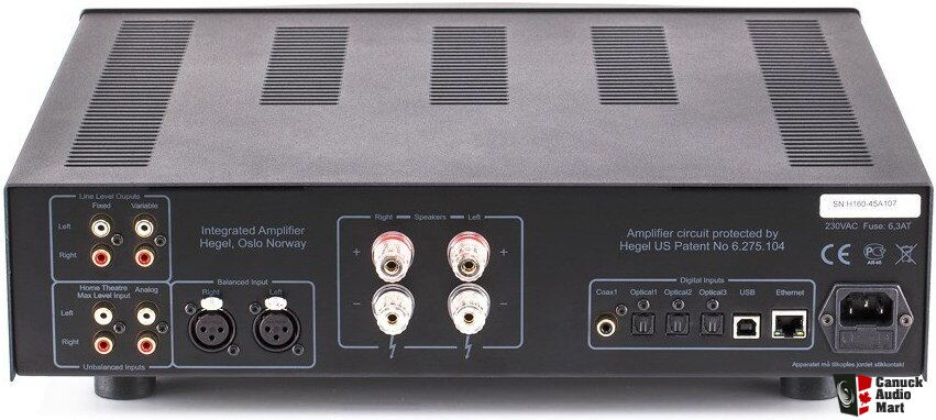 Hegel H-160 Multi-award Winning Amplifier For Sale - US Audio Mart