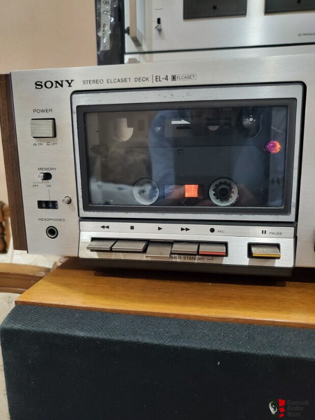 Sony EL-4 Elcassette recorder/player,fully tested Photo #4234128 ...