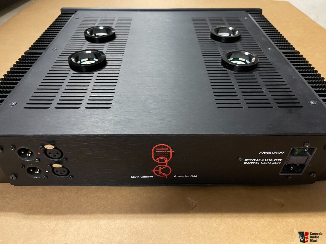 Stax Grounded Grid - Carbon + Tubes Electrostatic Amplifier Photo ...