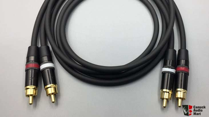 Gotham Audio-Rean 10801 GAC3 RCA Cable Pair-1 Meter Blow Out Sale Photo ...