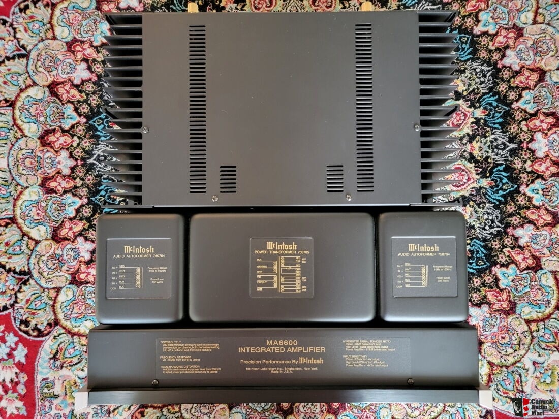 McIntosh MA6600 W/ HD AM/FM Tuner Module 2 Photo #4234849 - Canuck ...