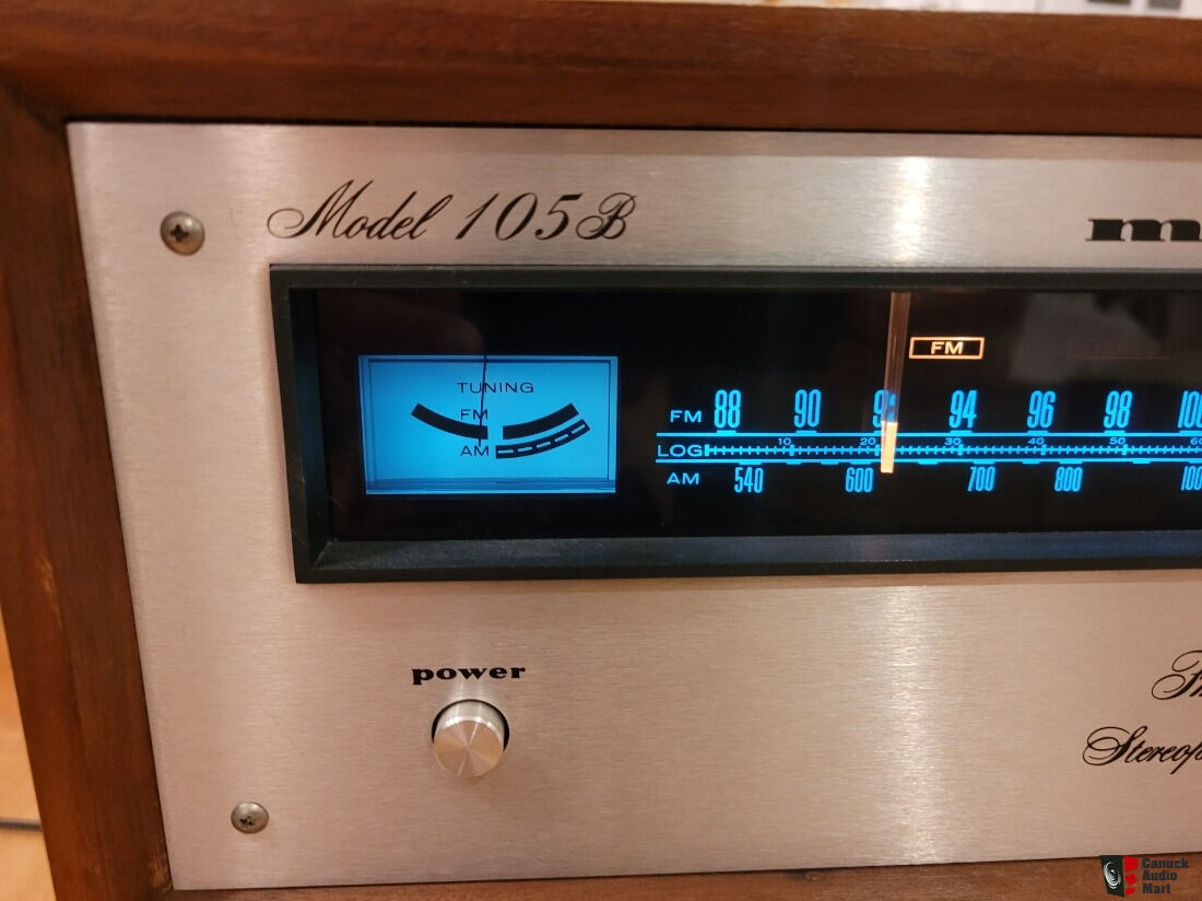 Marantz 105B Tuner with wooden sleeve Photo #4235736 - Canuck Audio Mart