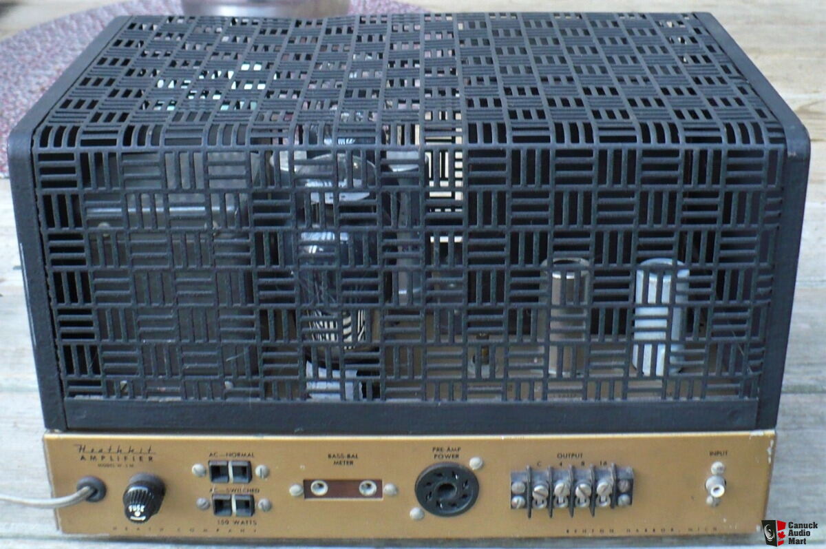 Heathkit W-5m Mono Block Tube Amplifier Untested As Is Photo #4235903 ...