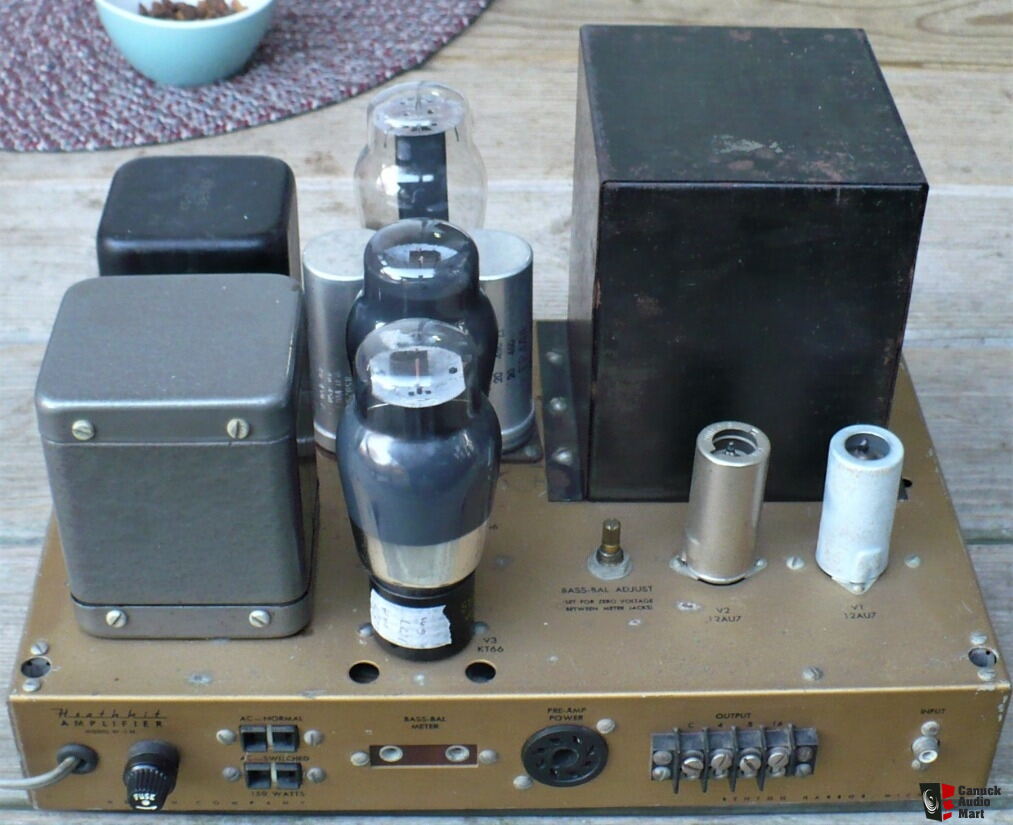 Heathkit W-5m Mono Block Tube Amplifier Untested As Is Photo #4235904 ...