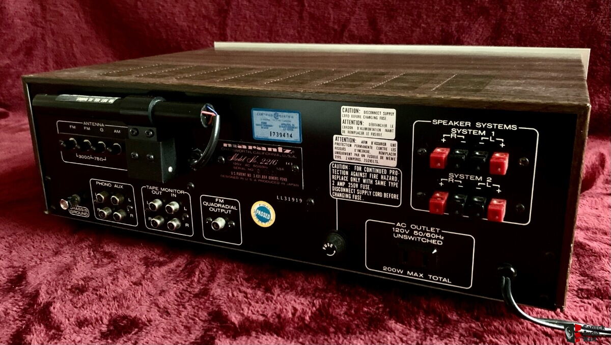 Marantz 2216 stereo receiver Photo #4237194 - Canuck Audio Mart